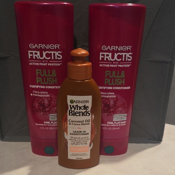 Garnier | Hair | Garnier Fructis Full Plush Conditioner Set Pink | Poshmark